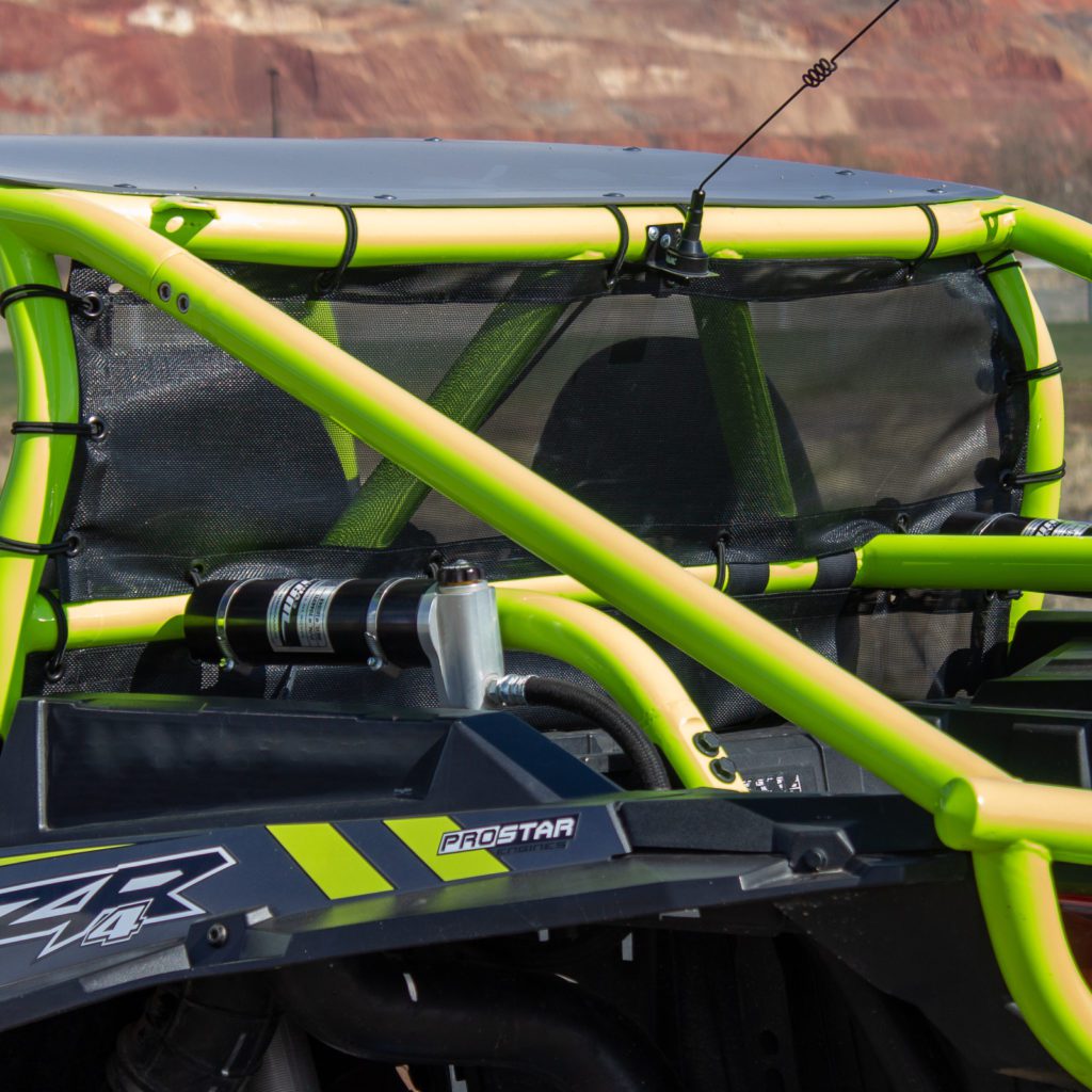 Ron Green Custom Cages - RZR - Rear Window | MOTOROOF