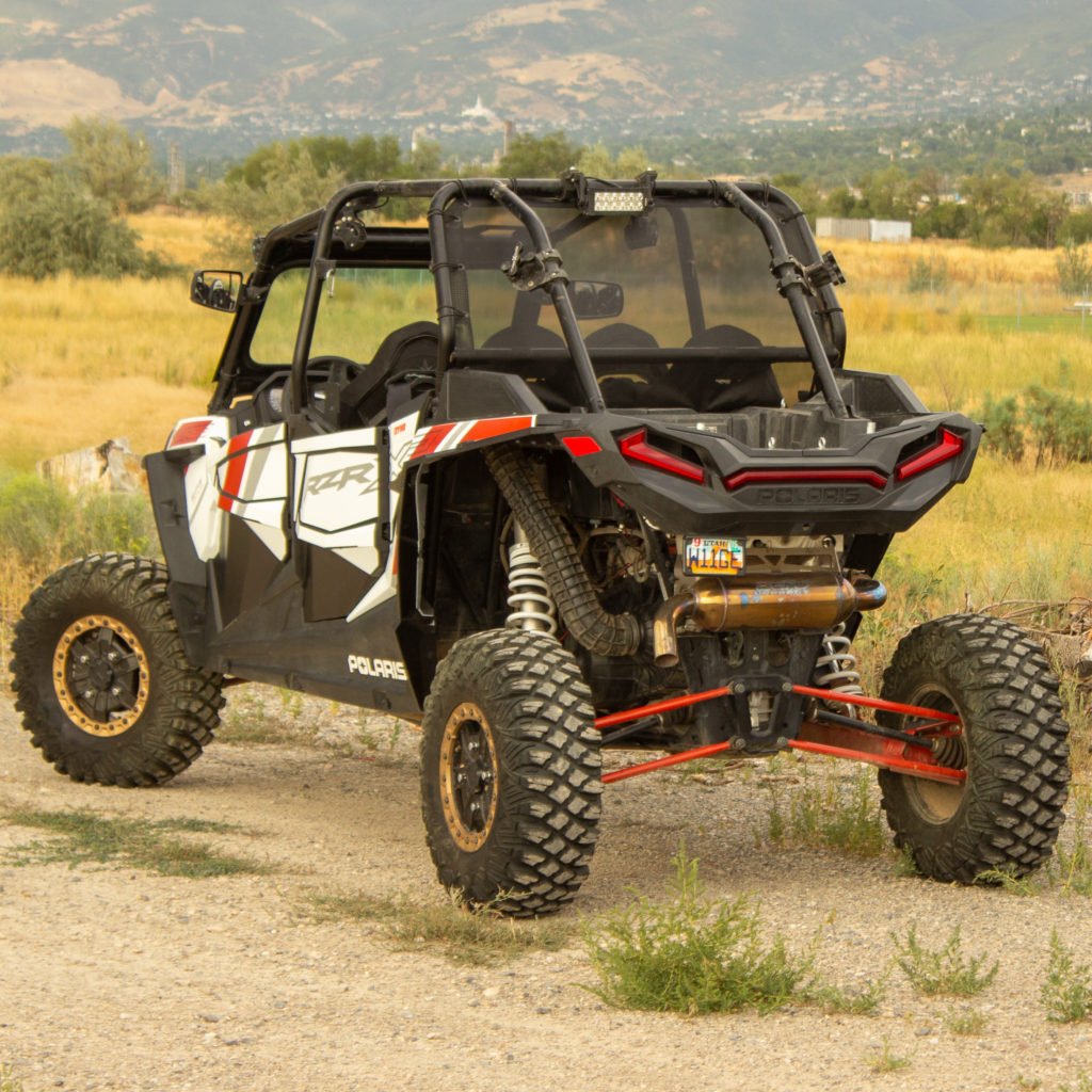 Rear Window - Polaris RZR 2014-2023 - Black | MOTOROOF
