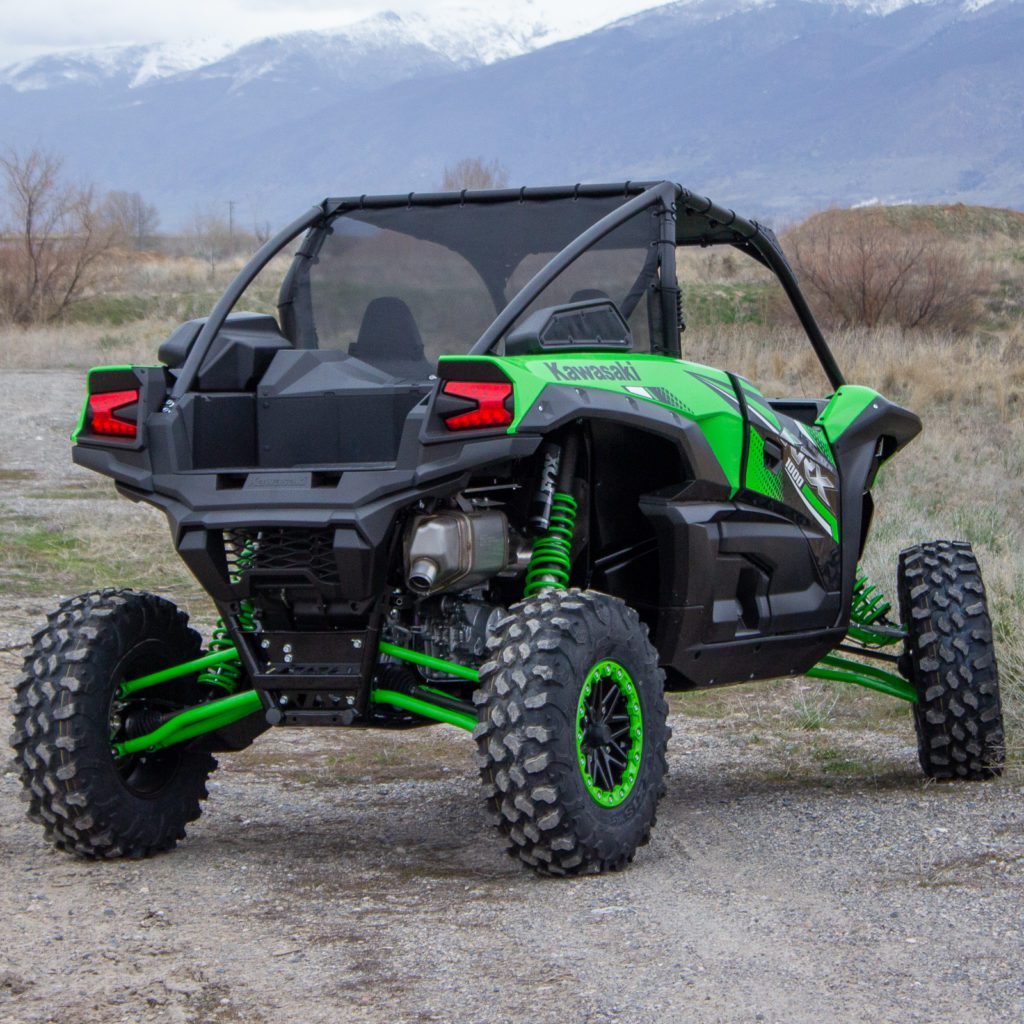 Rear Window - Kawasaki Teryx KRX 2020 - 2 Door - Black | MOTOROOF