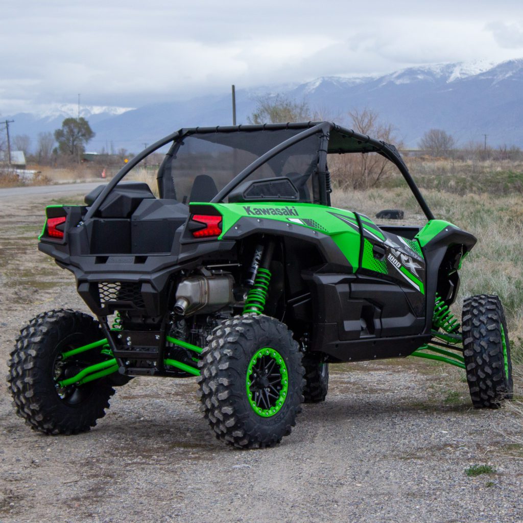 Rear Window - Kawasaki Teryx KRX 2020 To 2024 - 2 Door - Black | MOTOROOF