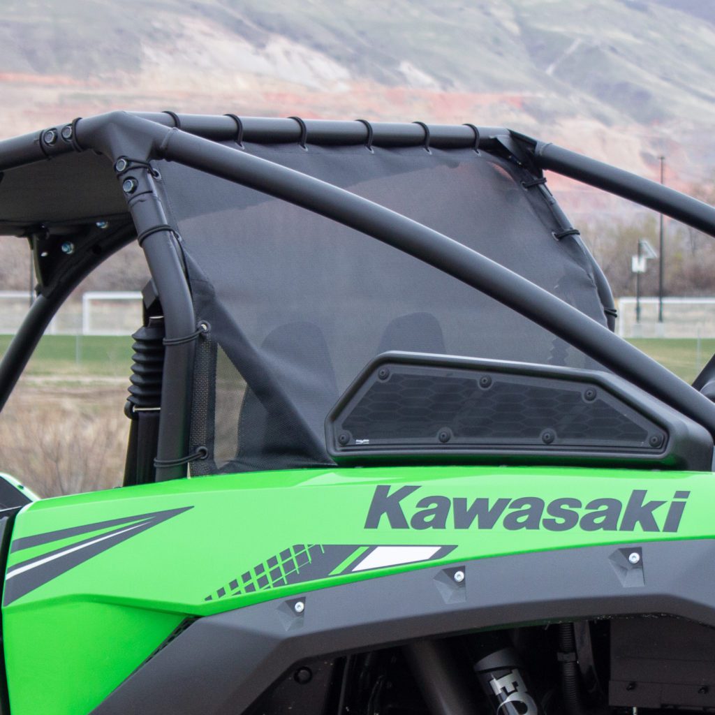 Rear Window - Kawasaki Teryx KRX 2020 To 2024 - 2 Door - Black | MOTOROOF
