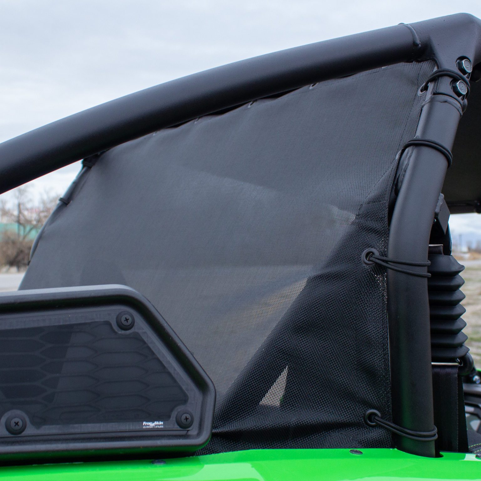 Rear Window - Kawasaki Teryx KRX 2020 To 2024 - 2 Door - Black | MOTOROOF